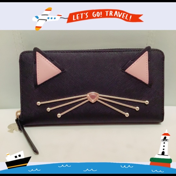kate spade | Bags | Kate Spade Neda Jezz Kitty Wallet | Poshmark